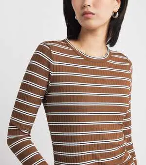 Rag & Bone Ribbed Stripe Luca T-shirt