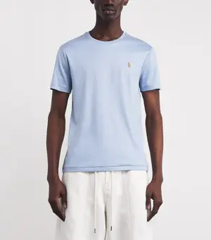 Polo Ralph Lauren Pima Cotton Logo T-shirt - Blue