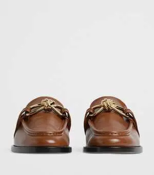 Bottega Veneta Calfskin Astaire Slippers - Brown