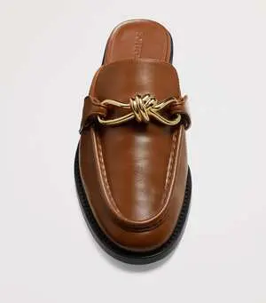 Bottega Veneta Calfskin Astaire Slippers - Brown