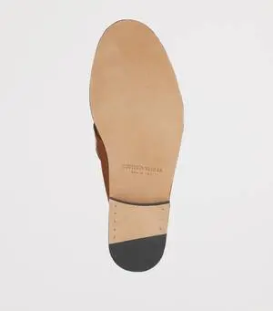Bottega Veneta Calfskin Astaire Slippers - Brown