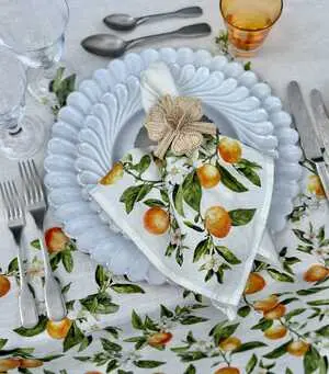 SUMMERILL & BISHOP Linen L'orangerie Napkin