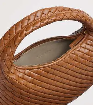 Bottega Veneta Small Leather Veneta Shoulder Bag