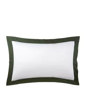 Ralph Lauren Cotton Langdon Oxford Pillowcase - Green