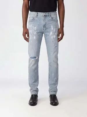 PURPLE BRAND Straight Leg Jeans - Blue