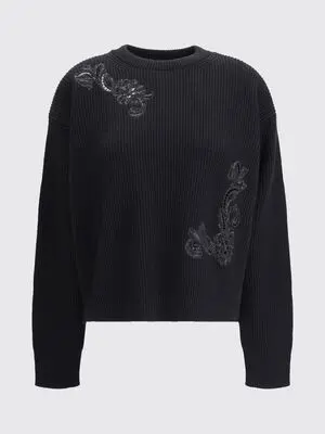 Women's Versace Black Knitwear