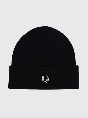 Fred Perry Logo Beanie - Blue
