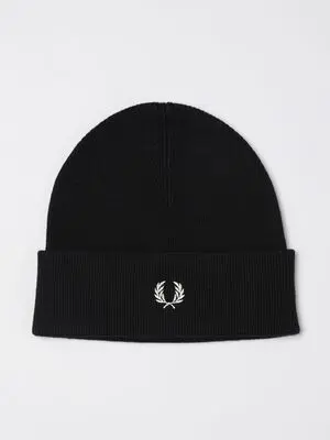 Fred Perry Logo Beanie Navy