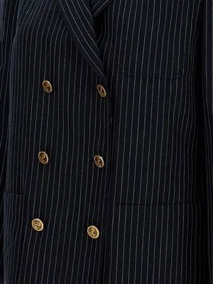 Thom Browne Double Breasted Pin Stripe Blazer