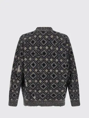 WALES BONNER Argyle Knit Cardigan - Multicolor