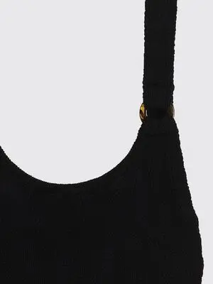 Hunza G Textured One-piece Swimsuit - Black