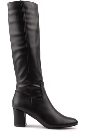 V.GAN LONDON Knee High Boot - Black