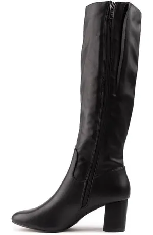 V.GAN LONDON Knee High Boot - Black