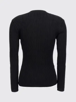 Magda Butrym Ribbed Cardigan With Lace Detail