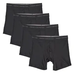 French Connection 4-pack Boxer Brief - Black