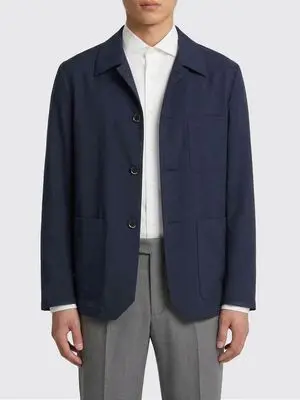 Barena Venezia Virgin Wool Shirt Jacket - Blue