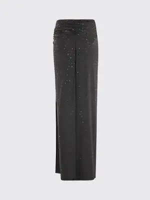 Andamane Embellished Maxi Skirt - Black