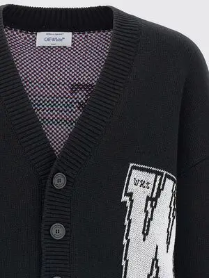 Off-White 00" Graphic Knit Cardigan