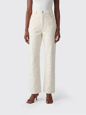 GOLDEN GOOSE Embellished Straight Leg Jeans
