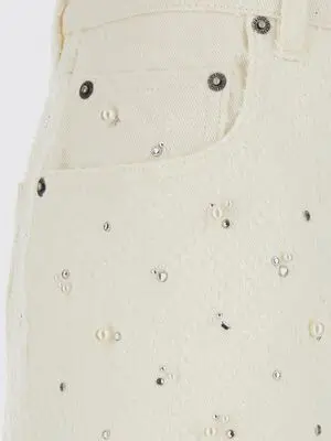 GOLDEN GOOSE Embellished Straight Leg Jeans