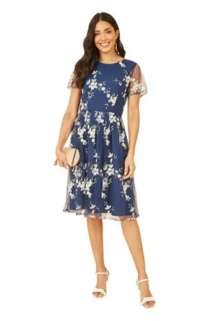 Yumi Embroidered Day Dresses
