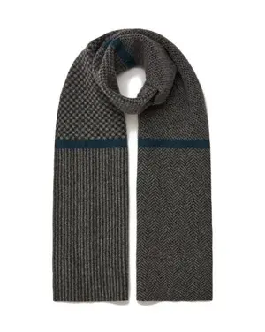 CELTIC & CO. Chevron Scarf - Indigo