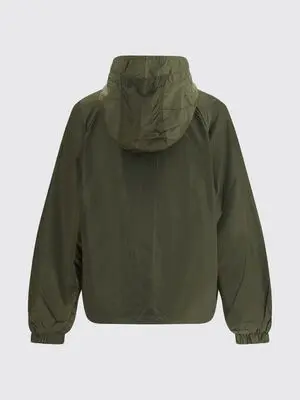 GANNI Zip Up Jacket With Hood - Grey