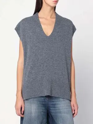 ROBERTO COLLINA Waistcoat - Grey