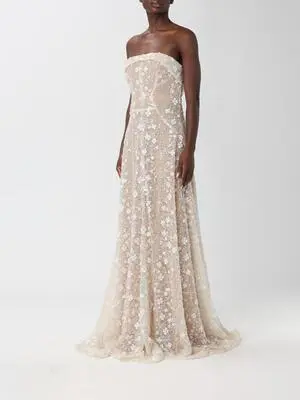 GENNY Embellished Strapless Gown