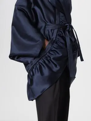 GENNY Tie Detailed Coat