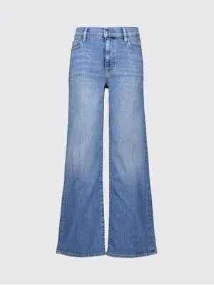 FRAME Le Slim Palazzo High-waist Wide-leg Jeans - Blue 1