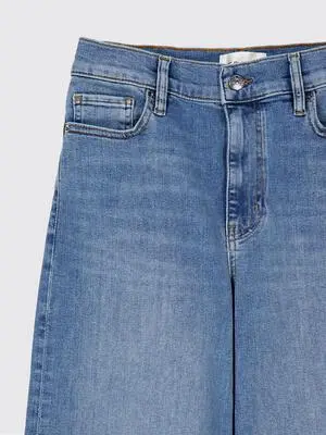 FRAME Le Slim Palazzo High-waist Wide-leg Jeans - Blue 1