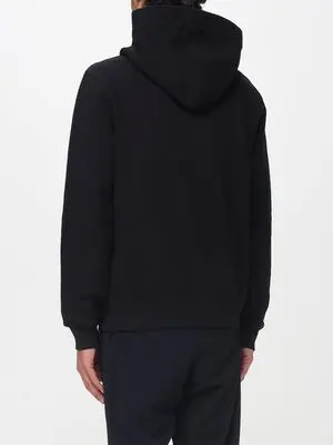 LANVIN Cotton Hoodie With Logo - Black