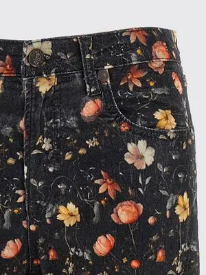 R13 Floral Print Jeans