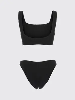 Hunza G Square Neck Bikini - Black