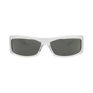 Gucci Shield-frame Injection Sunglasses - Grey