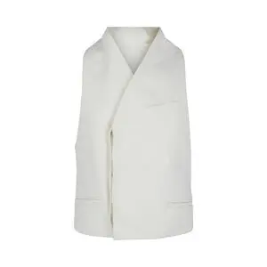 FERRAGAMO Sleeveless Surplice Vest