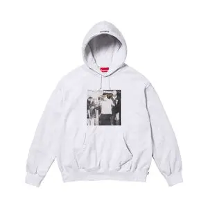Supreme X Antihero Hooded Sweatshirt - Grey