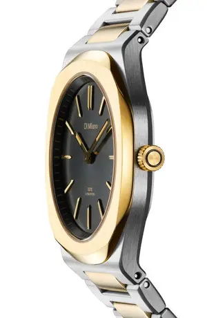 D1 MILANO Ultra Thin Bracelet Watch - Silver