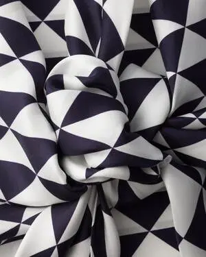 Prada Printed Silk Twill Halter Top