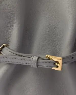 Prada Small Nappa Leather Bag - Granite Gray