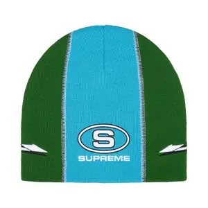 Supreme Racing Panel Beanie - Blue