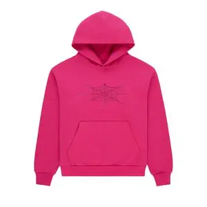 SP5DER Rhinestone Detailed Hoodie