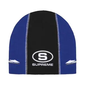 Supreme Racing Panel Beanie - Blue