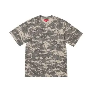 Supreme Short-sleeve Pocket Tee In Digi Camo