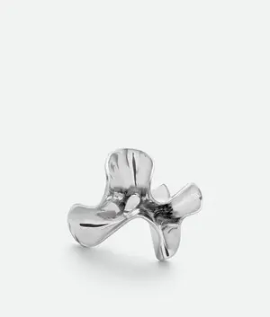 Bottega Veneta Anemone Ring - Silver