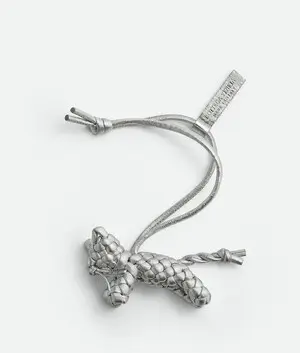 Bottega Veneta Cat Charm - Silver
