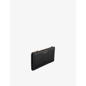 ASPINAL OF LONDON Mayfair Large Leather Purse - Black