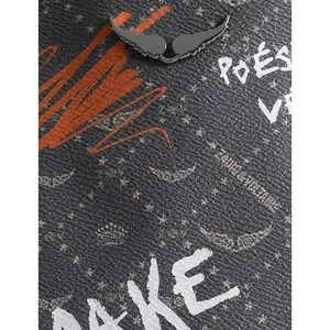 Zadig&Voltaire Z Shopper Xl Coated-canvas Tote Bag - Road