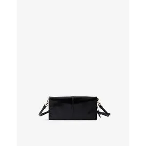 Prada Logo-embellished Leather Wallet - Black